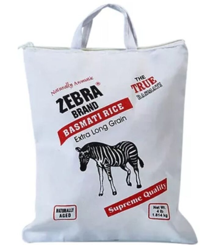 ZEBRA BASMATI RICE Extra Long Grain – Mela Halal